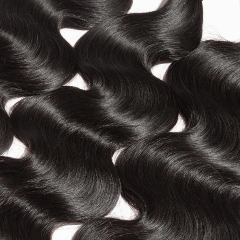 Maganda Rain Luxury Body Wave 3 Bundles with 4x4 Transparent Closure ...